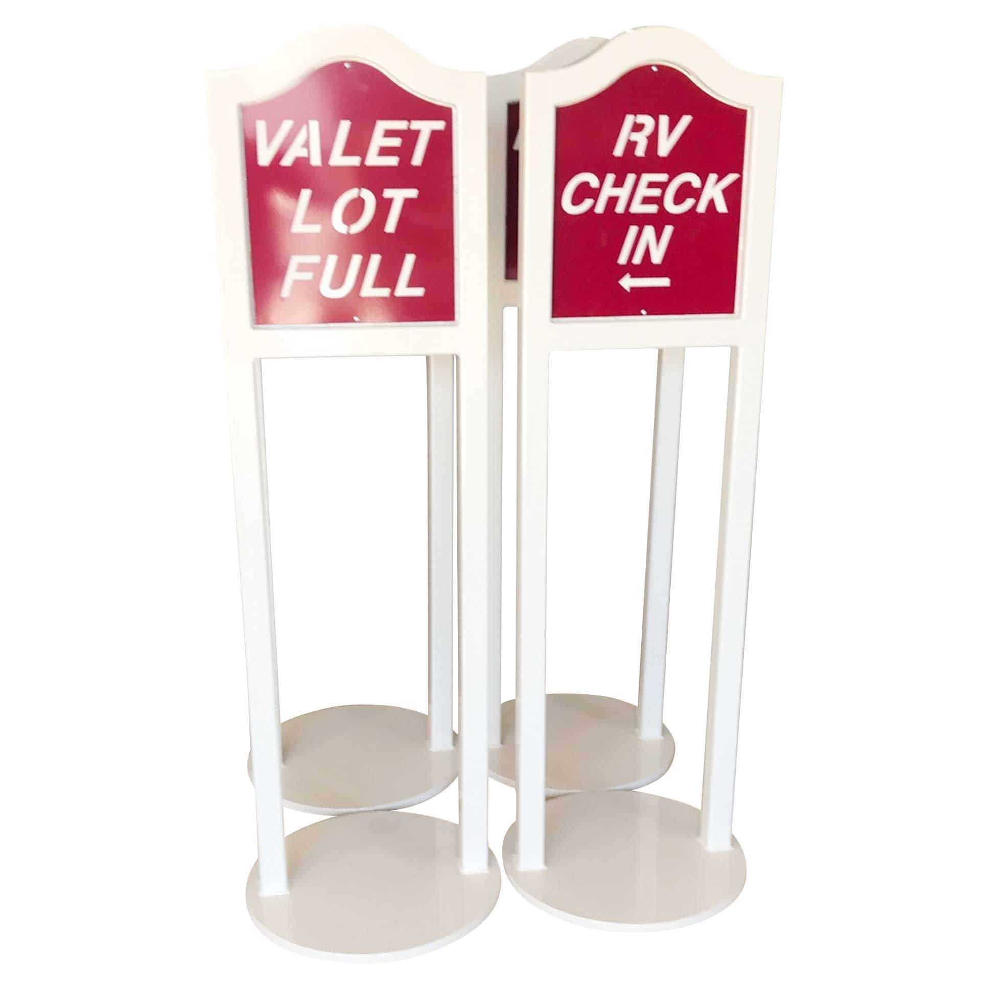 Valet Sign | Innovations Manurfacturing & Distributing